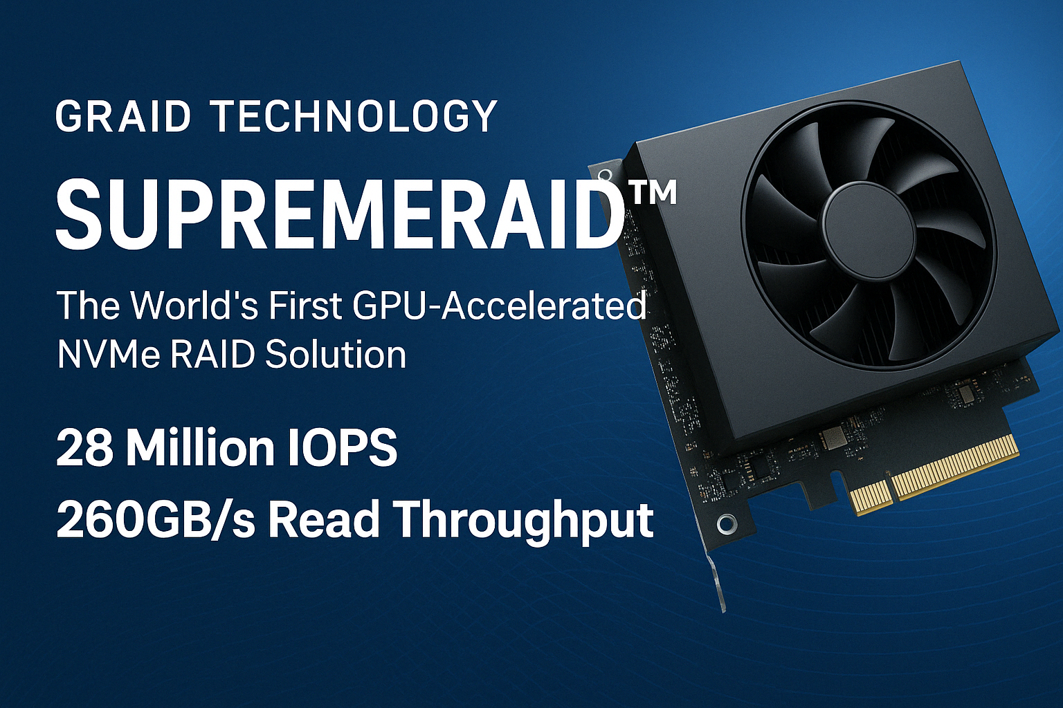 Graid Technology’s SupremeRAID™ Set to Redefine Storage Performance at Japan IT Week Spring 2025 ...