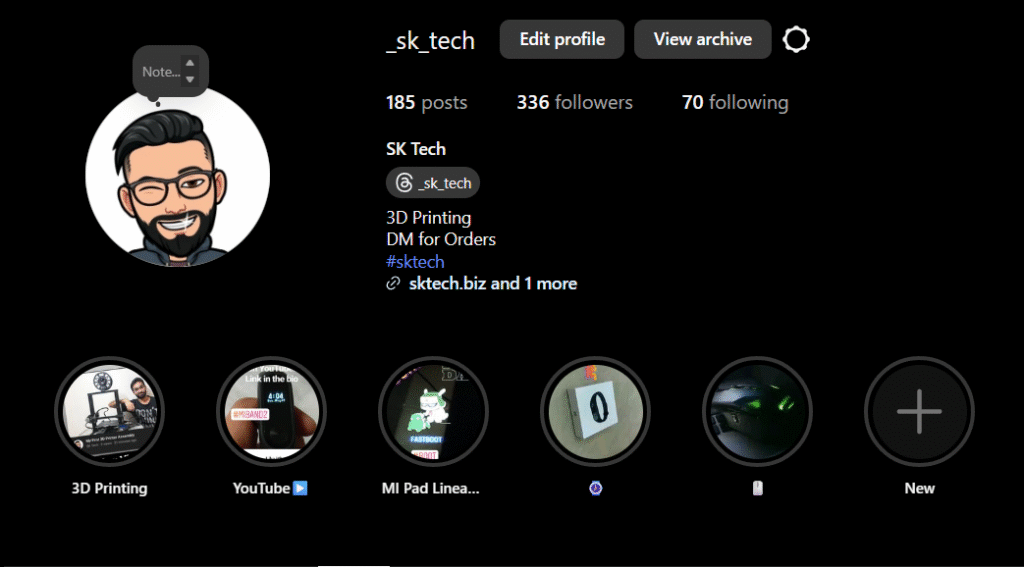 Social Media Feed – SK Tech